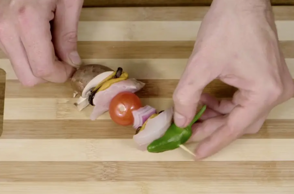 Fish brochettes with salsa chimichurri The Tapas Sauces